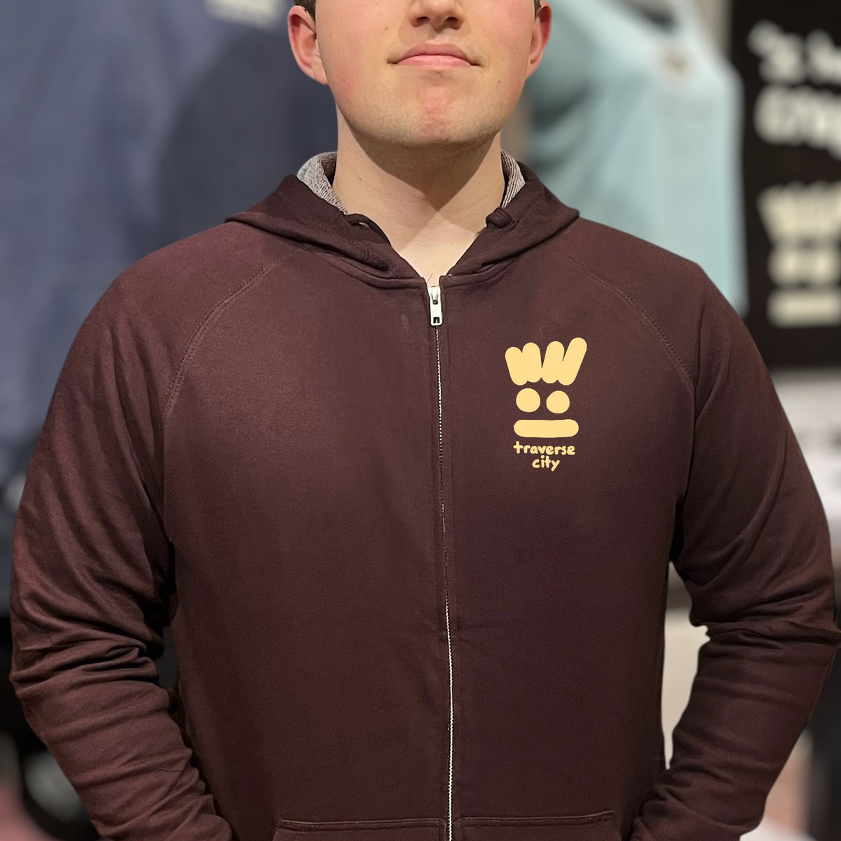 Roth Logo TC French Terry Zip – Roth Shirt Co.